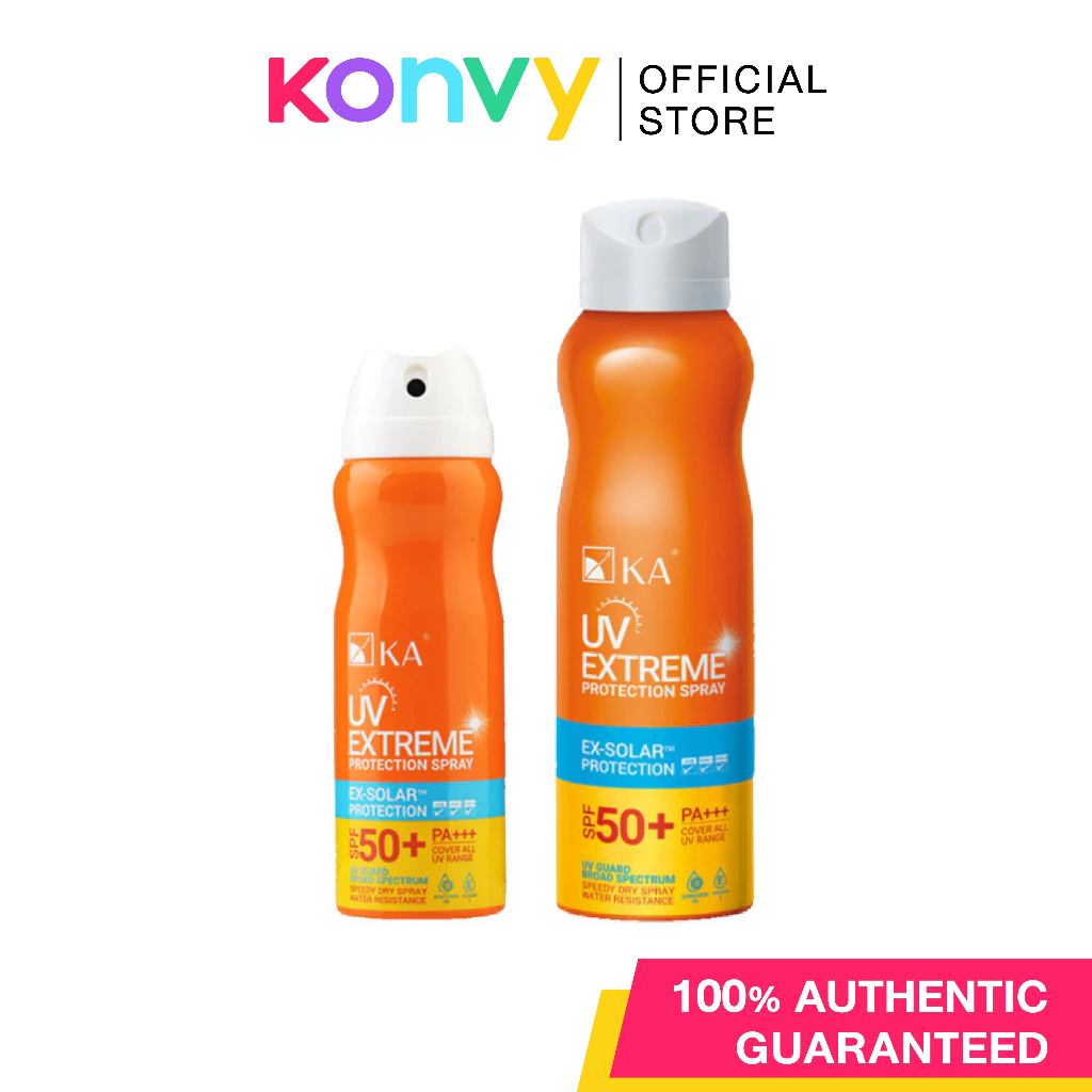 KA UV Extreme Protection Spray SPF50+/PA+++ (100ml / 50ml) | Shopee ...