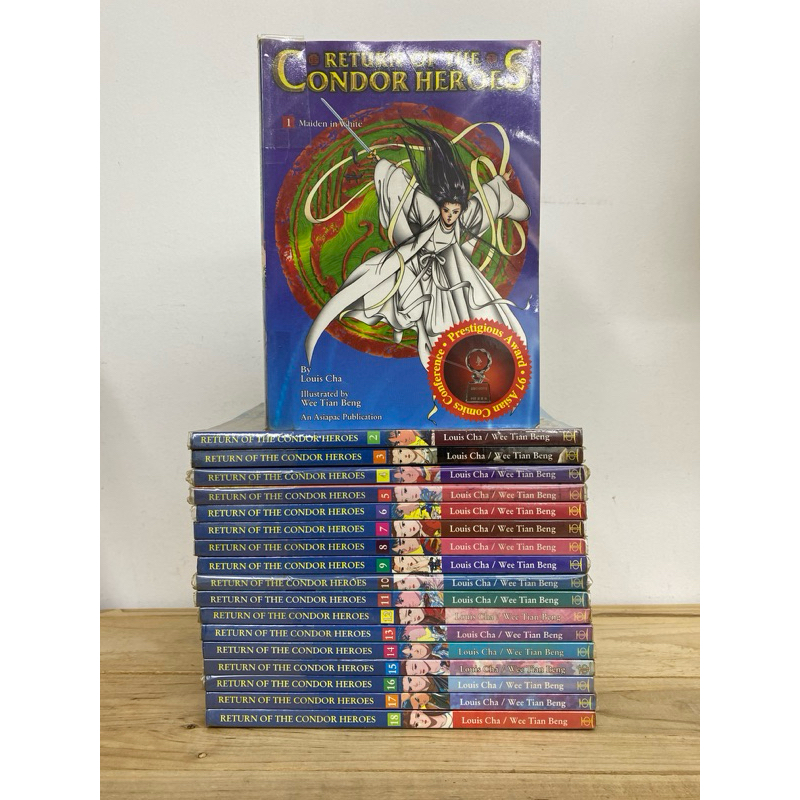 Return of The Condor Heroes Comics Series by Asiapac Publication (Preloved) | Shopee Malaysia