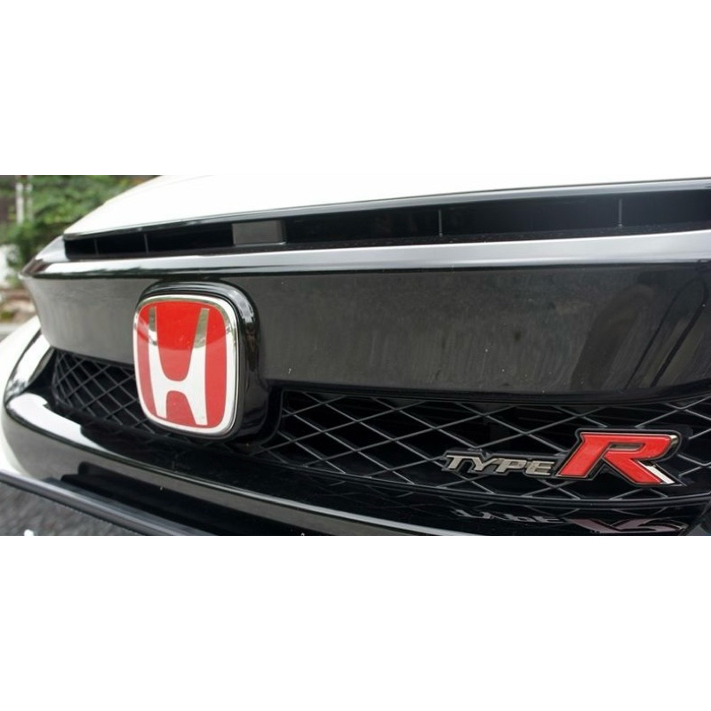 🇯🇵 Honda FK8 Type-R Front Grill H Emblem & Smoke Type-R Emblem 💯 ...