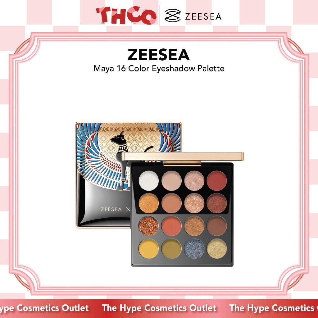 ZEESEA Maya 16 Color Eyeshadow Palette 滋色花火夜璨十六色眼影盘 | Shopee Malaysia