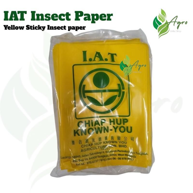 1kg IAT Chiap Hup Know You Plastik Polybag Kuning Tiada Gam Pelekat ...