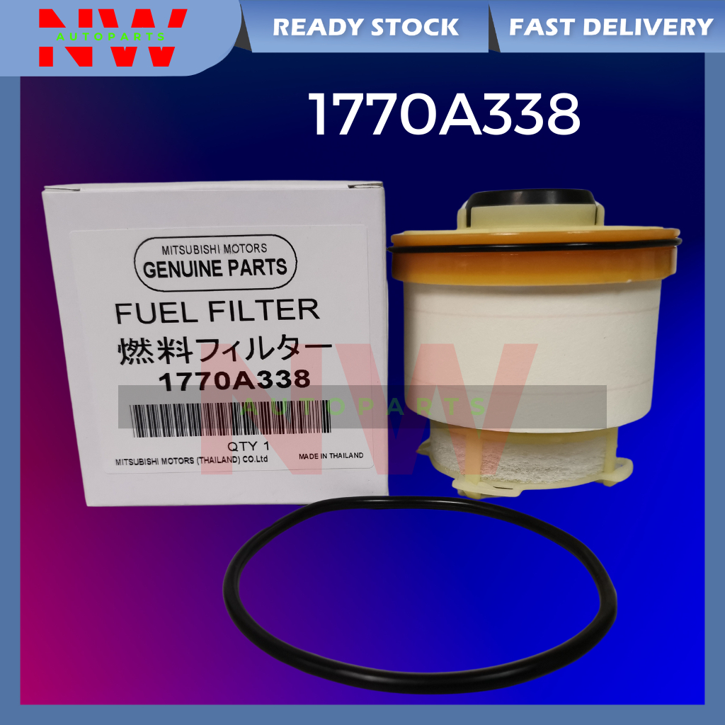 MITSUBISHI TRITON VGT 2016' DIESEL FUEL FILTER ( 1770A338 ) | Shopee ...