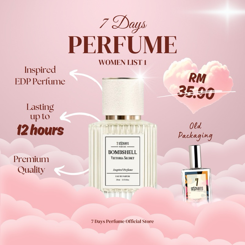 🌸 Lasting 12hrs 👩🏻‍💼 WOMEN EDP Perfume Wangi Tahan Lama 10ml Spray ...