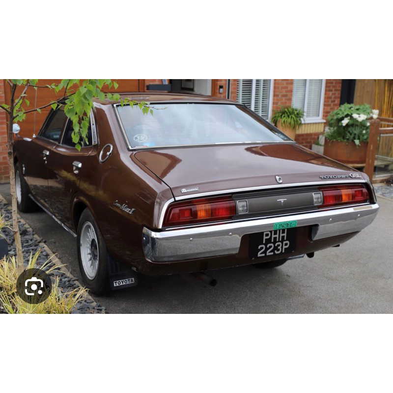 Taillamp lenses (LH), toyota corona mark ll RX12. Original japan ...