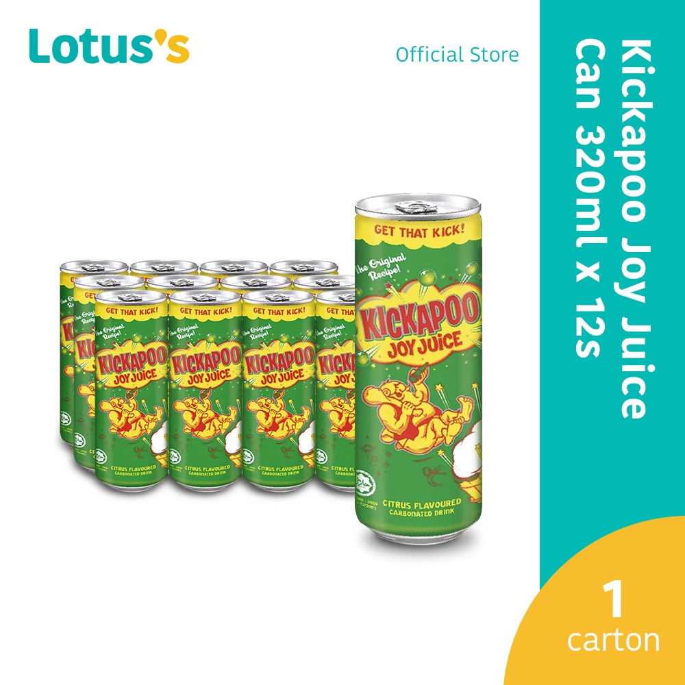 Kickapoo Joy Juice Can (320ml x 12) | Shopee Malaysia