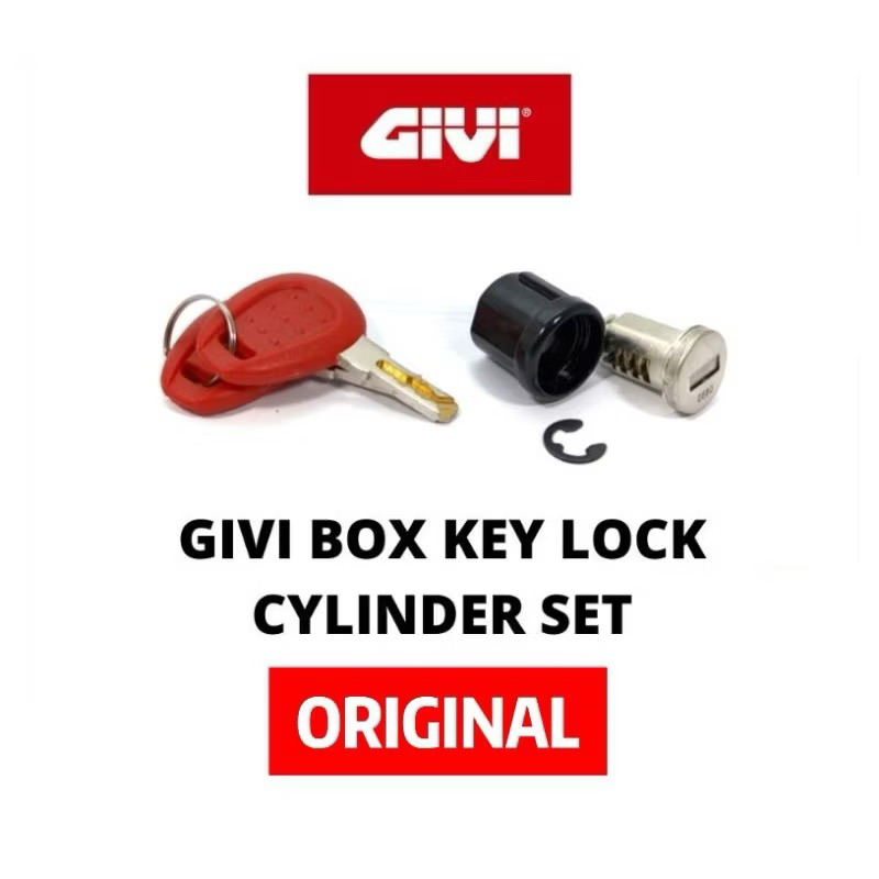 100% ORIGINAL GIVI LOCKSET KUNCI KOTAK GIVI BOX KEY LOCK SET (#Z1565 ...