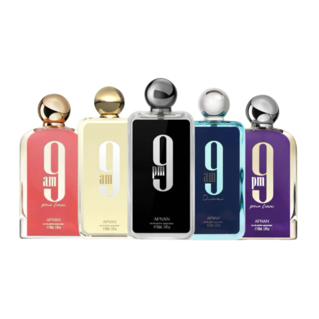 (READY STOCK) PERFUME 9PM & 9 AM BY AFNAN EAU DE PERFUME 100ML FOR MALE ...