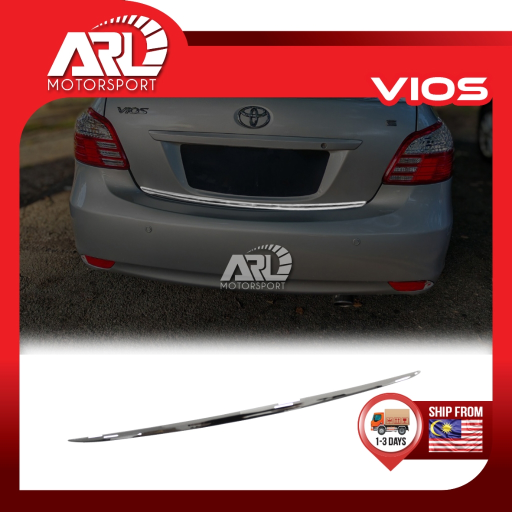 Toyota Vios (2nd Gen) Rear Bonnet Chrome Lining Rear Trunk Bonnet ...
