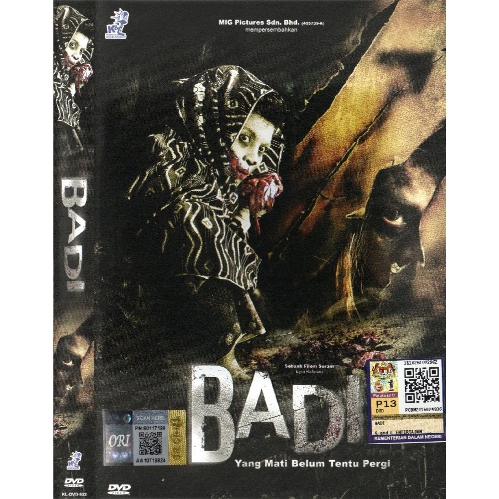 DVD Malay Movie Badi | Shopee Malaysia