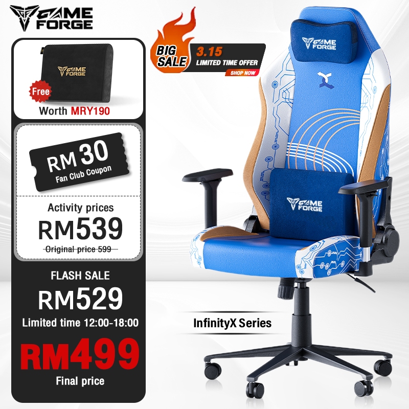 GAMEFORGE Gaming Chair InfinityX Series Office Chair 5 years Official ...