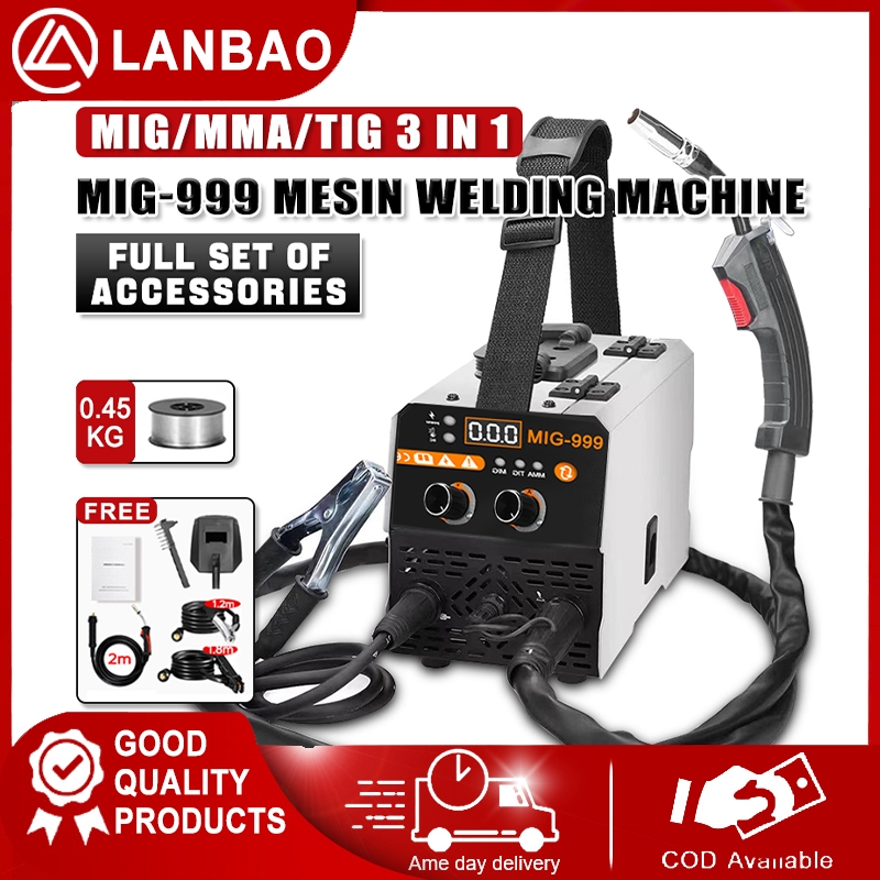 Mig/Mma-950 Welding Machine Set Gasless Inverter IGBT Mini Welder ...