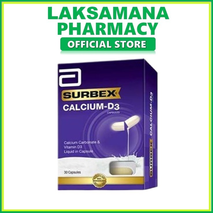 [EXP: 02/2026] Abbott surbex Calcium D3 (30's) | Shopee Malaysia