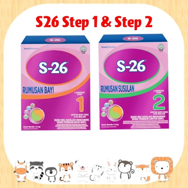 S26 Promil Step 2/ SMA Step 1 1.2kg | Shopee Malaysia