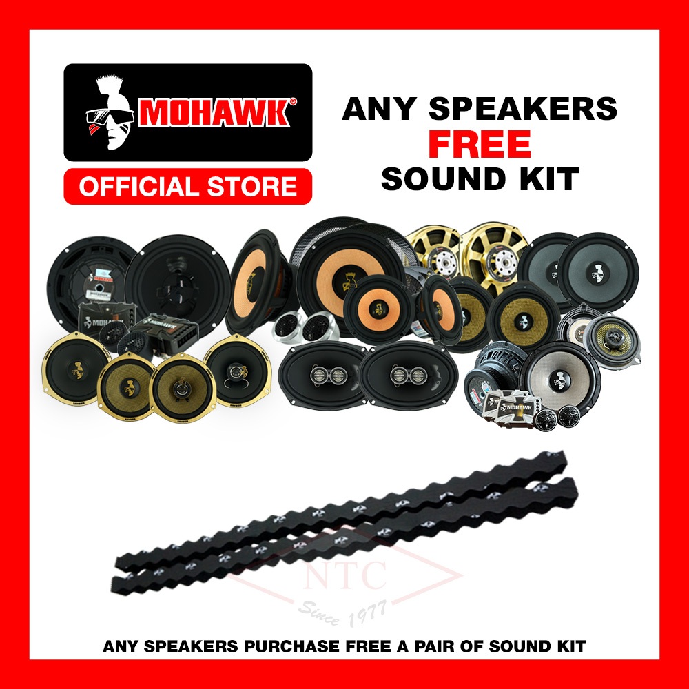 MOHAWK Car Audio PROMOTION RAYA !! FREE MOHAWK SOUND KIT WITH ANY ...
