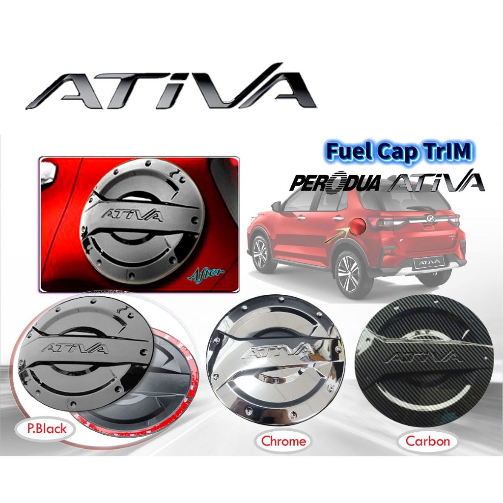 Perodua Ativa Fuel Cap Trim | Shopee Malaysia
