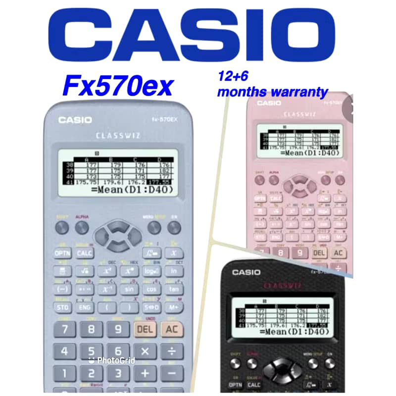 (100% ORIGINAL CASIO MALAYSIA ) CASIO FX-570EX FX991EX PINK BLUE ...