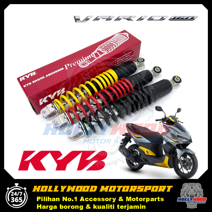 KYB ABSORBER HONDA VARIO160 JAMIN ORIGINAL KAYABA WORLD CLASS SHOCKS & STRUTS | Shopee Malaysia
