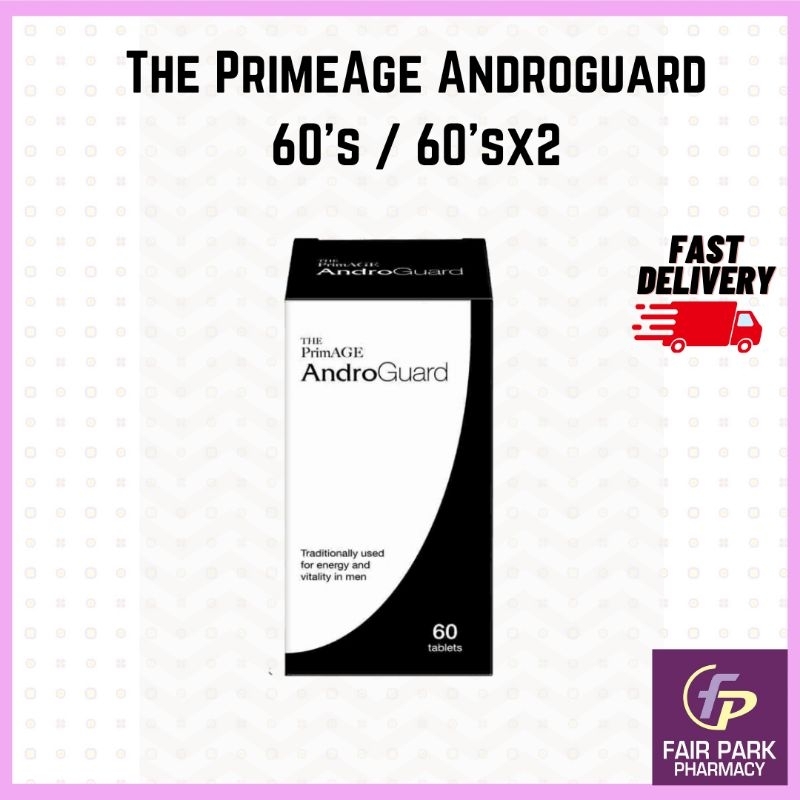 FPpharmacy The PrimAge AndroGuard 60's/ 60'sx2. Exp date:07/2026 ...