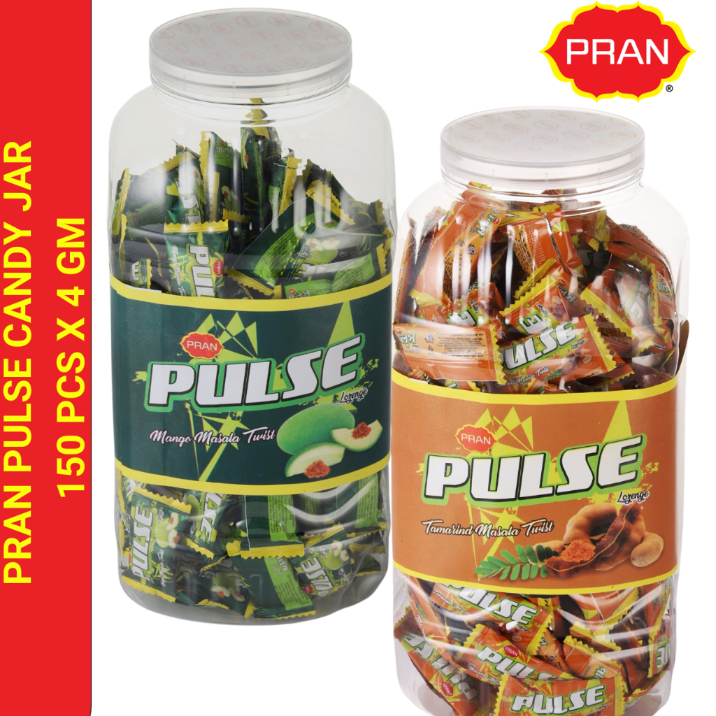PRAN PULSE CANDY JAR MANGO/TAMARIND PCS | Shopee Malaysia