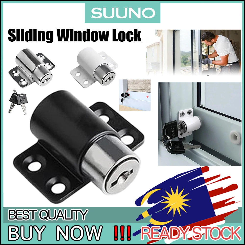 Window lock Aluminum alloy sliding window stopper Anti-thef Window lock ...