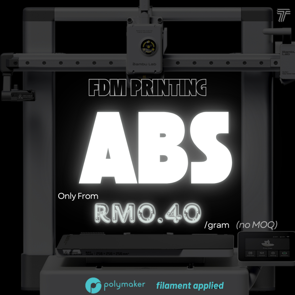 [BEST] HIGH QUALITY ABS Printing / CHEAP & FAST Printing Only From RM0 ...