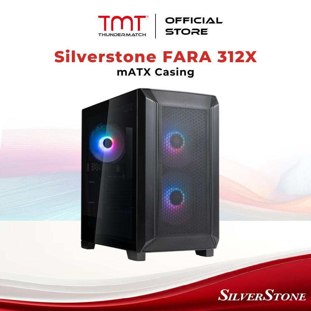 Silverstone FARA 312X mATX Casing | Shopee Malaysia
