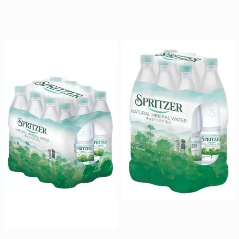 Spritzer Mineral Water 12x550ML /6x1.25L | Shopee Malaysia