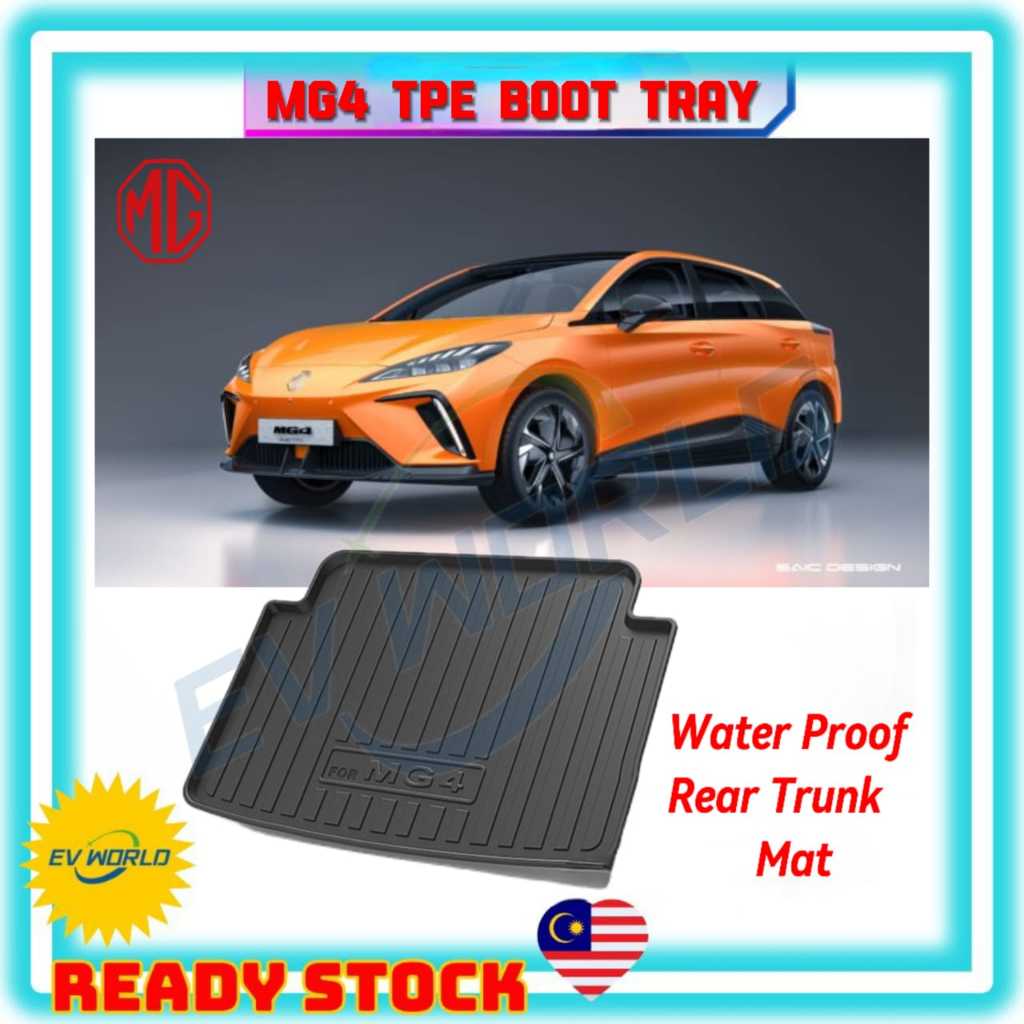 【M280 READY STOCK】New MG MG4 Boot Mat Rear Trunk Boot Mat Back Trunk ...