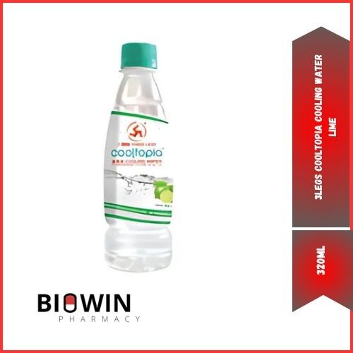 3Legs Cooltopia Cooling Water Lime 320ml | Shopee Malaysia