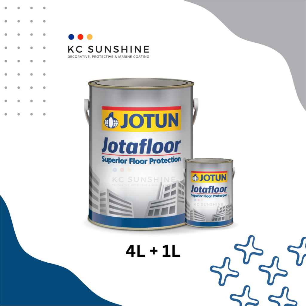 5L Jotun Jotafloor Topcoat / Sealer | Floor Coating | Shopee Malaysia