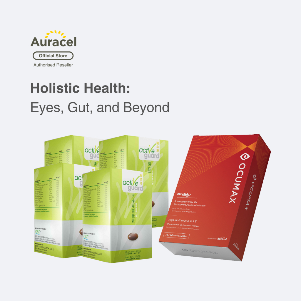 [Digestive + Eye Health] OSN Active Guard Probiotics + Auracel Ocumax ...