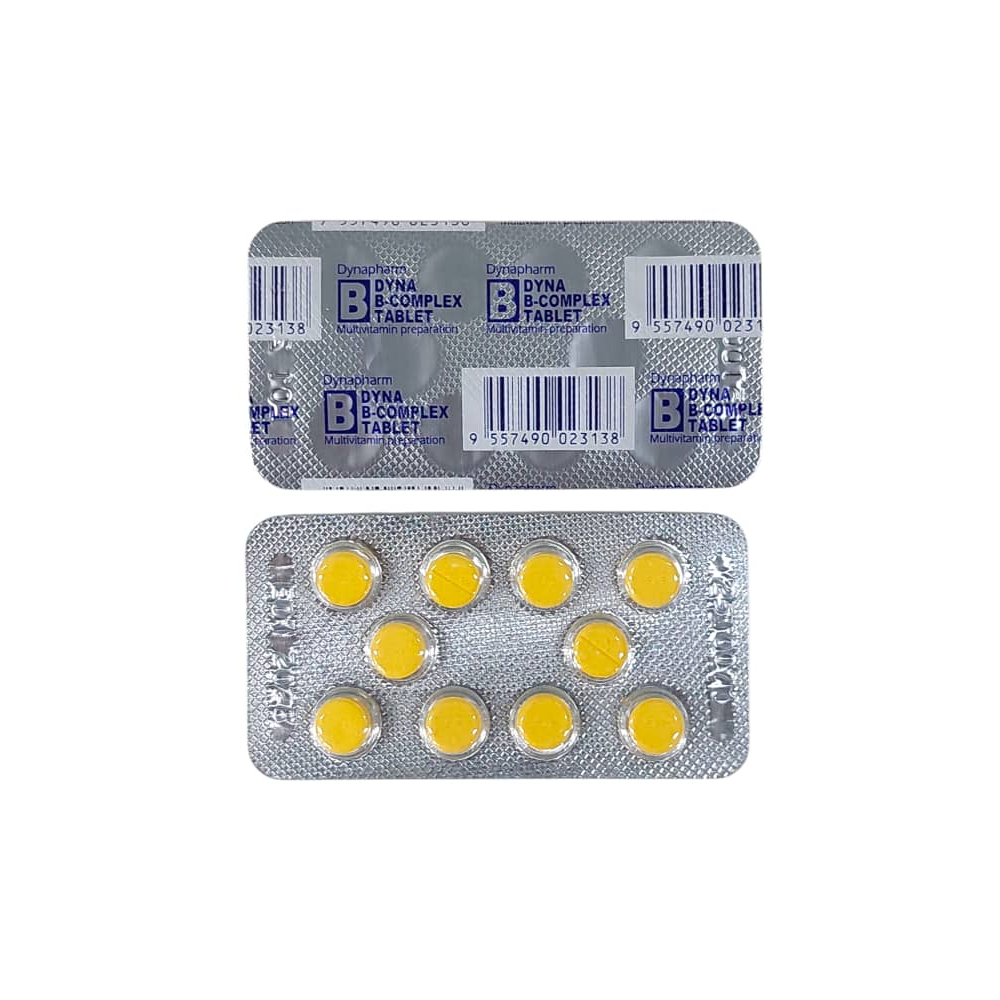 DYNA B-COMPLEX TABLET 1S/STP [ENERGY/HEMATINIC/NERVE] | Shopee Malaysia