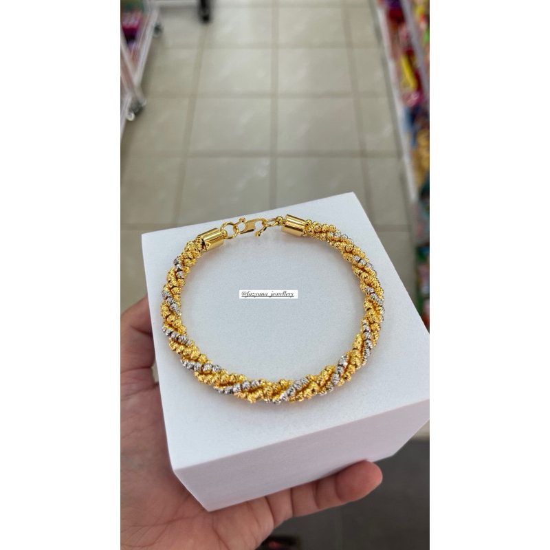 Gelang bangle italy. Emas sadur FREE COP 916 | Shopee Malaysia