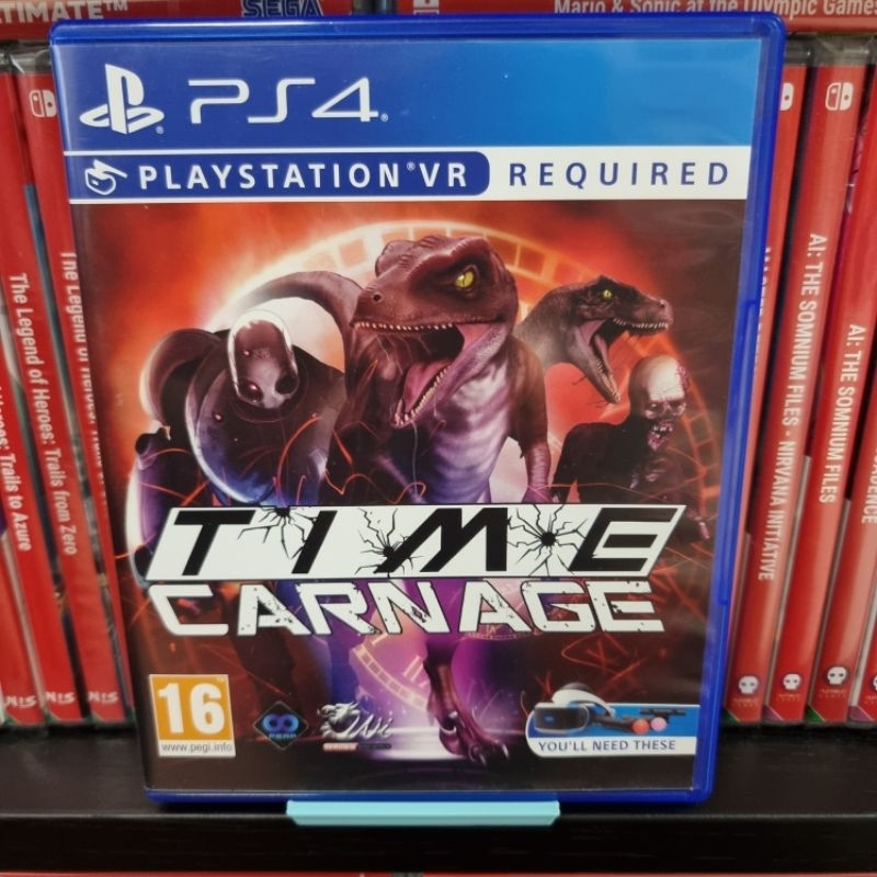 PSVR Time Carnage *USED* Playstation VR/PS4 English (READY STOCK) | Shopee Malaysia