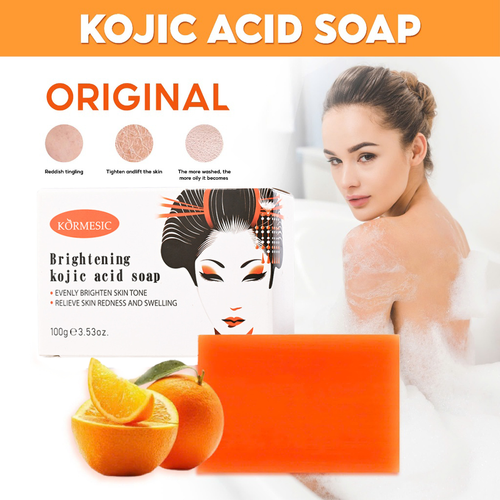 Original Kojie San Soap 100g (Kojic Acid Soap, Whitening Soap) 美白香皂 ...