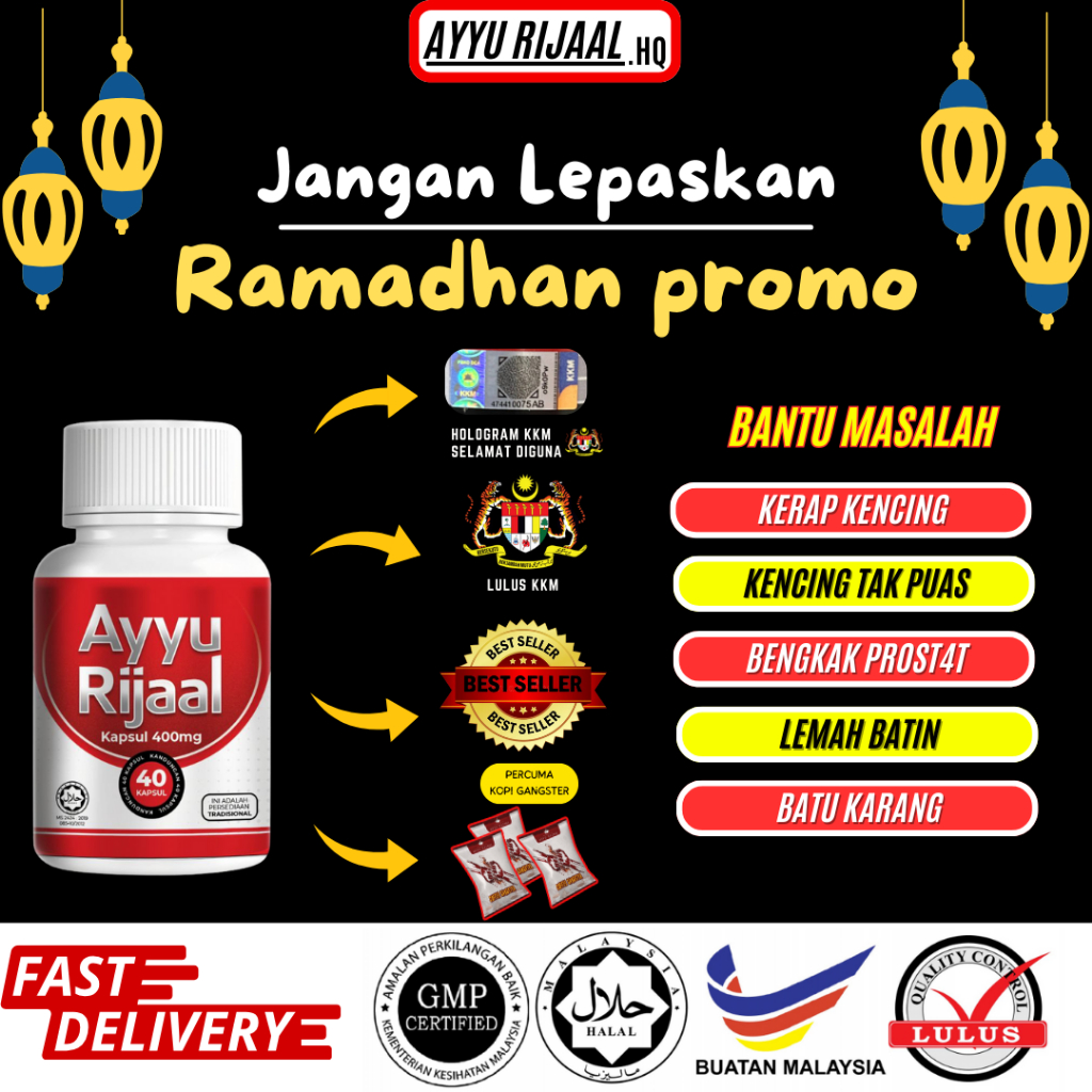 [𝐑𝐄𝐀𝐃𝐘 𝐒𝐓𝐎𝐂𝐊 𝐃𝐀𝐑𝐈 𝐇𝐐 ]𝐎𝐑𝐈𝐆𝐈𝐍𝐀𝐋💯%AYYU RIJAAL BERASASKAN HERBA IMPERATA ...