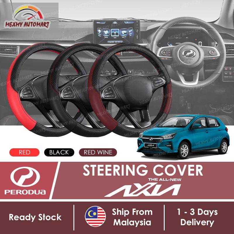 Perodua NEW AXIA Stereng Steering Cover 2025 2024 2023 G X SE AV ...