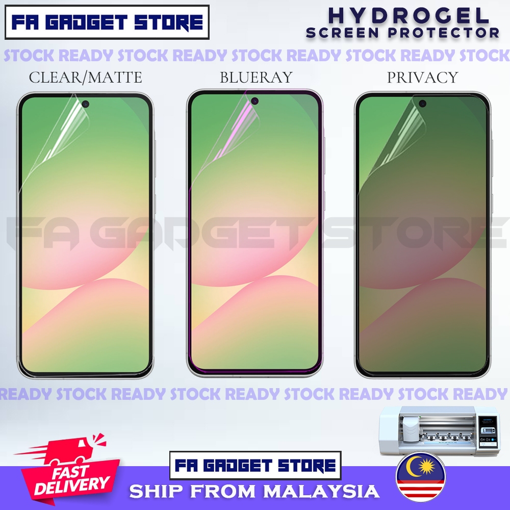 Samsung Galaxy A56 5G | A36 | A26 | A55 | A16 A06 A35 A25 A24 A15 A14 A54 A34 Full Hydrogel ...