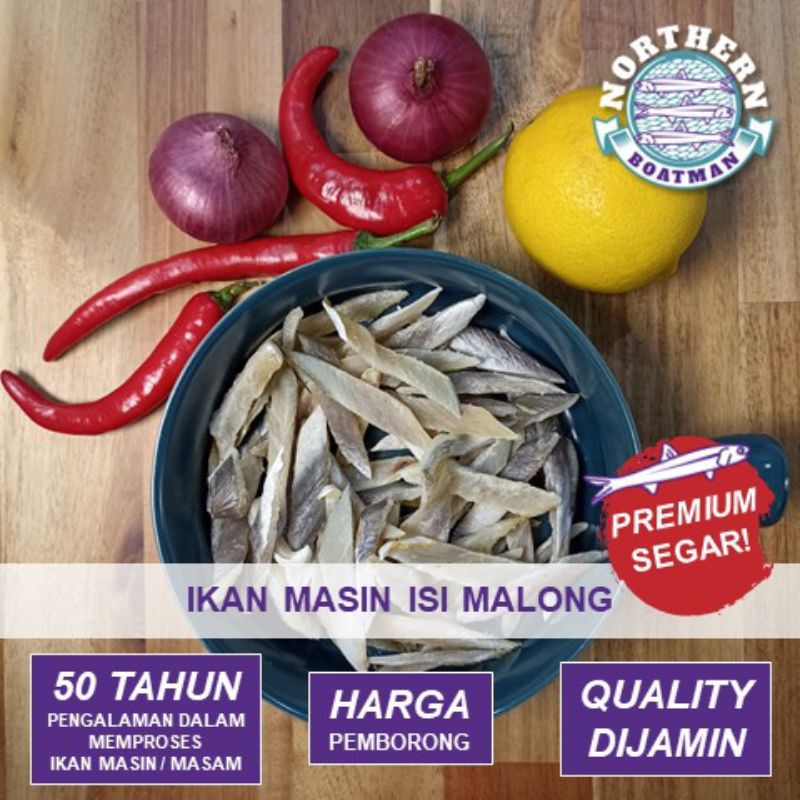Ikan Masin Isi Malong - 500g±, 1000g± | Shopee Malaysia