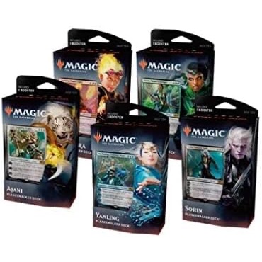 Magic: The Gathering 2020 Core Set M20 - All 5 Planeswalker Decks! | Shopee Malaysia