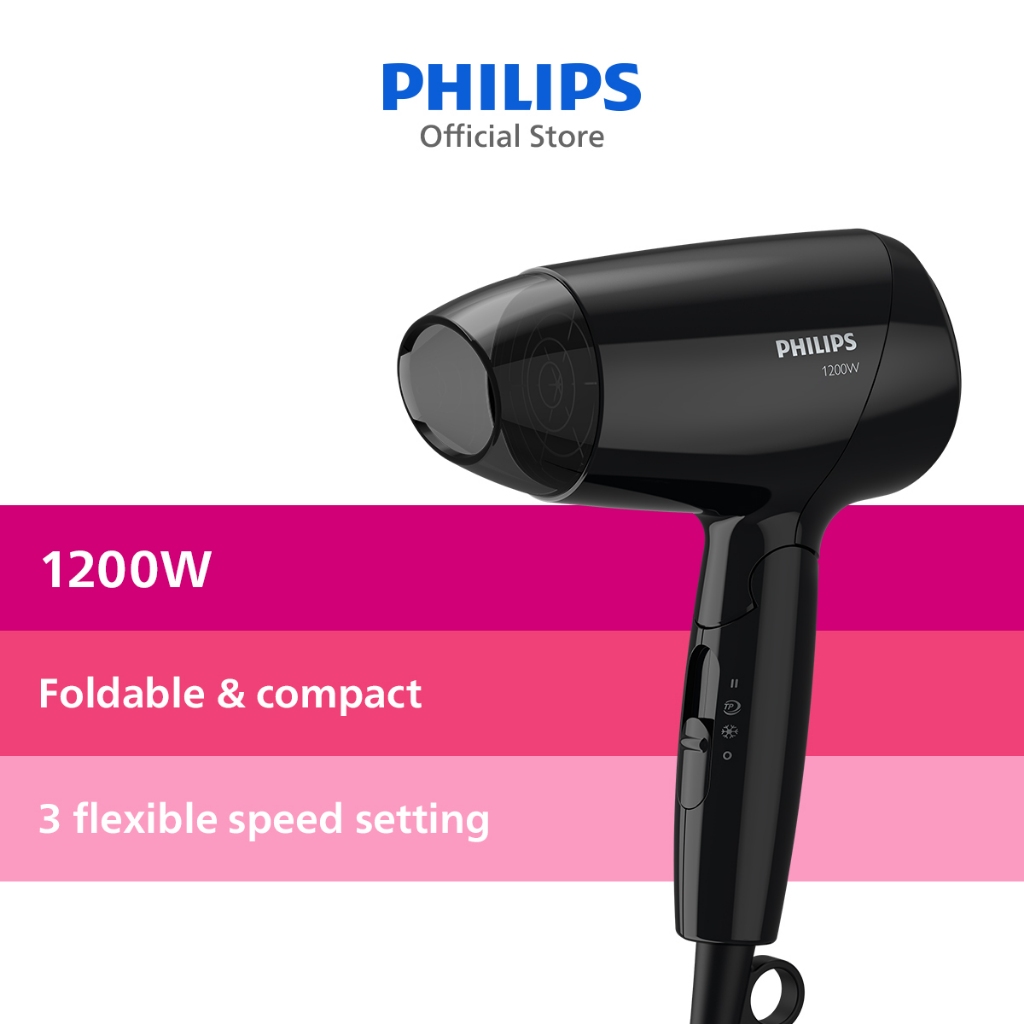 Philips EssentialCare Compact Hair Dryer BHC010/13 | Shopee Malaysia