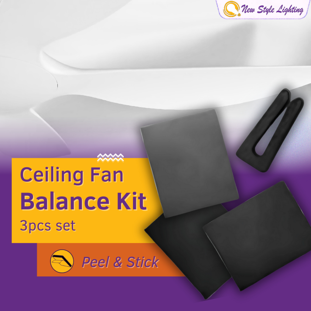 3pcs 5 gram Dynamic Fan Balance Kit Ceiling Fan Balancing Clip Double ...