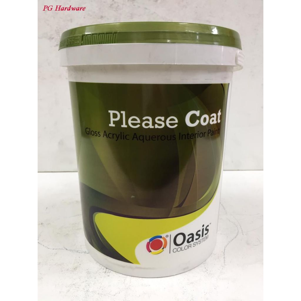SKK Please Coat Gloss Acrylic Aqueous Interior Paint - 4050-B90G @5L ...