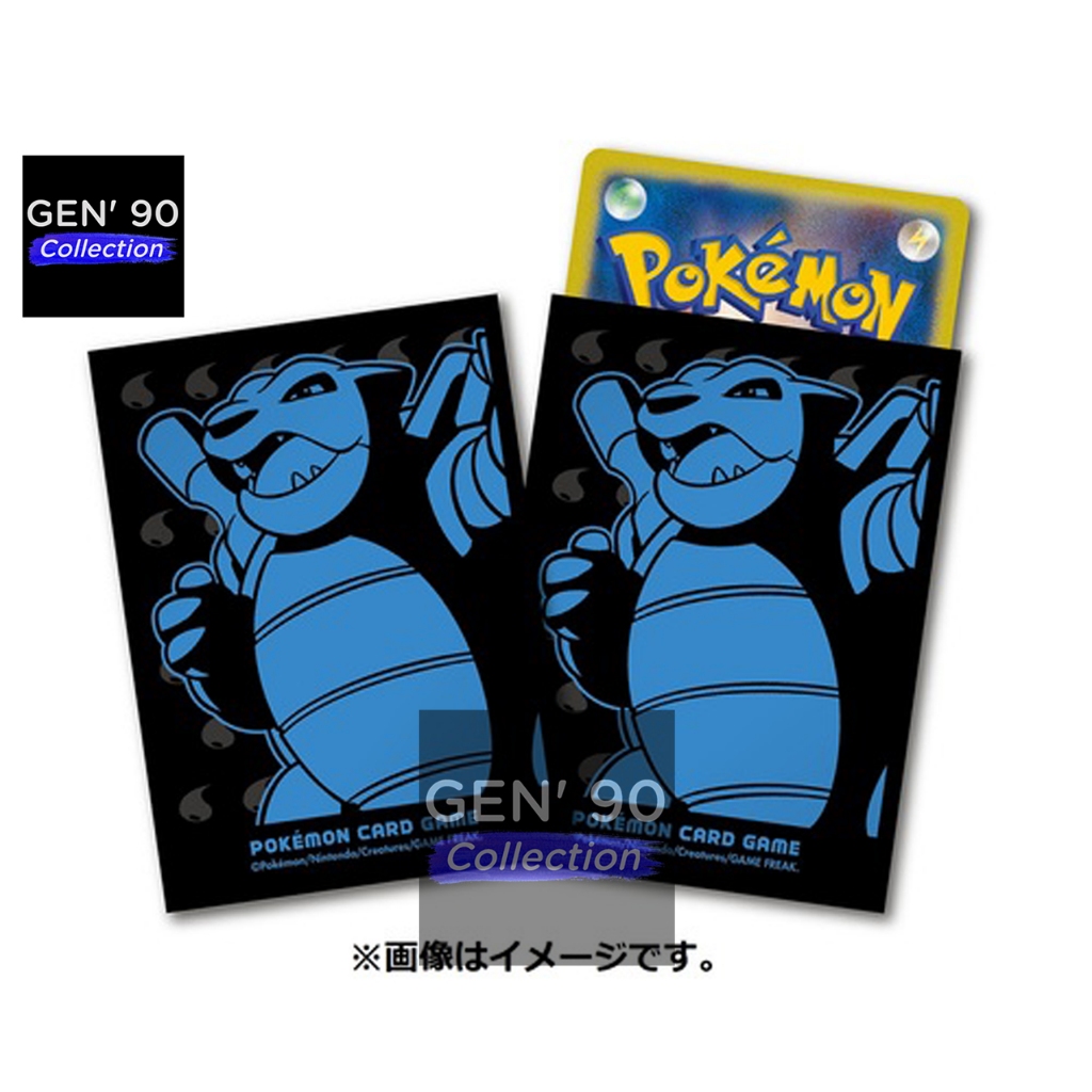 PTCG POKEMON CARD [VER.2022] [Blastoise Premium Card Sleeves] [水箭龟 卡套 ...