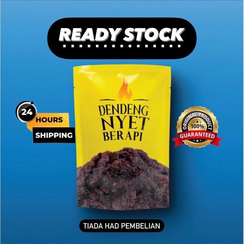 Dendeng Nyet Berapi By Khairul Aming (Ready Stock) Terpaling Viral 2025 ...