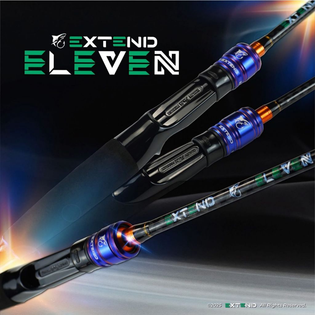 EXTEND SHARK 11 SERIES FISHING ROD | Shopee Malaysia
