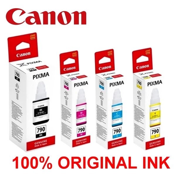CANON GI-790 INK GI790 G1000 G2000 G3000 G4000 G1010 G2010 G3010 G4010 ...