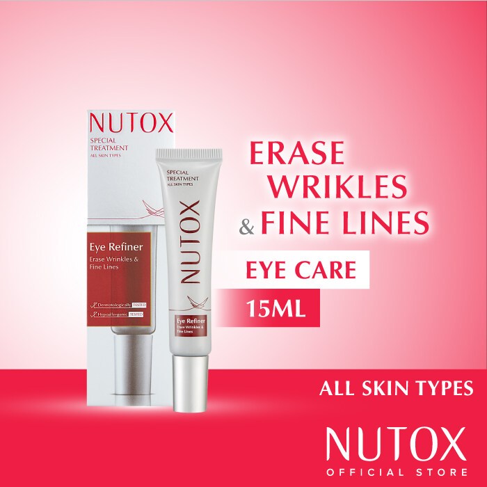[NEW & IMPROVED] Nutox Special Treatment Eye Refiner 15ml (All Skin ...