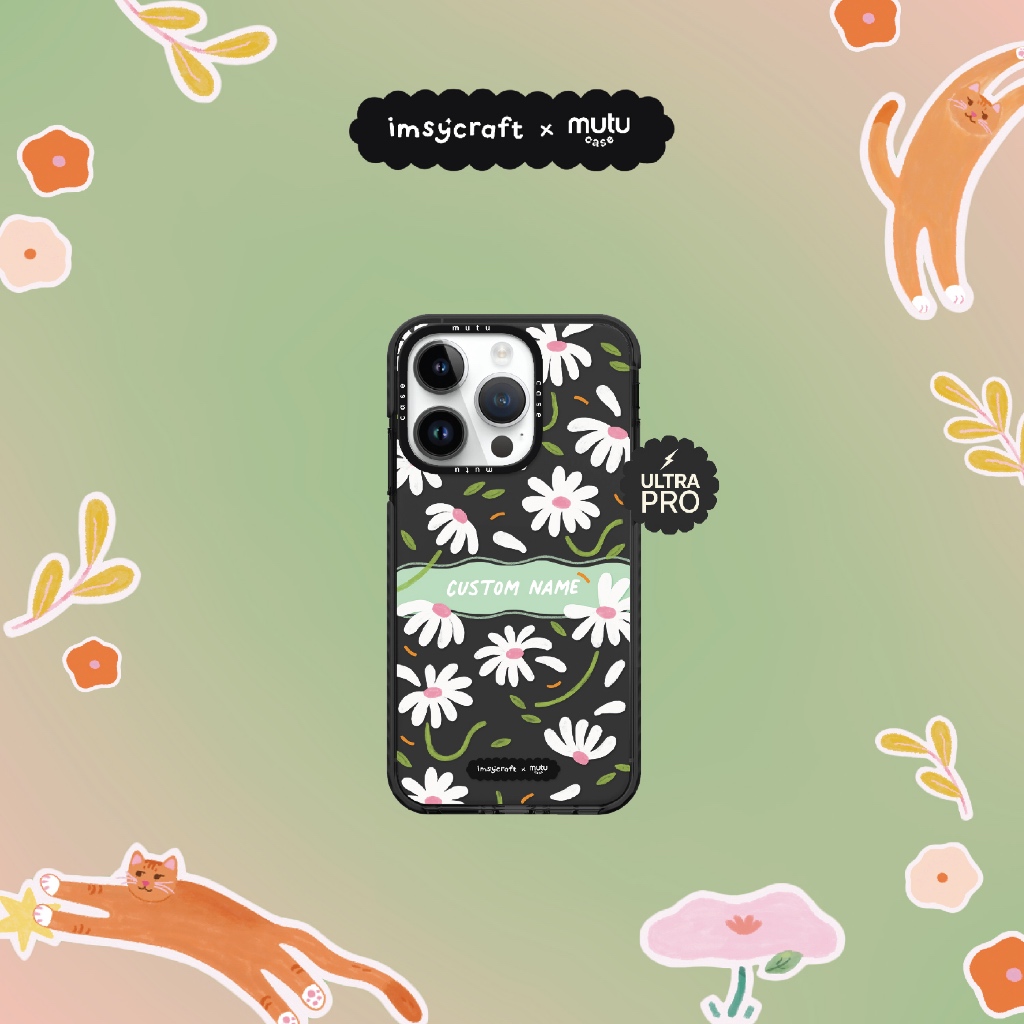 Customisable Daisy Days - Imsycraft x Mutu Case (Powered by Ultra Pro) Compatible with ...