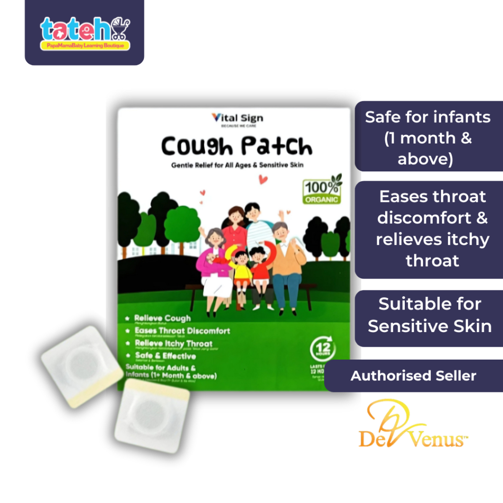 VITAL SIGN COUGH PATCH 6 PCS /BOX | Shopee Malaysia